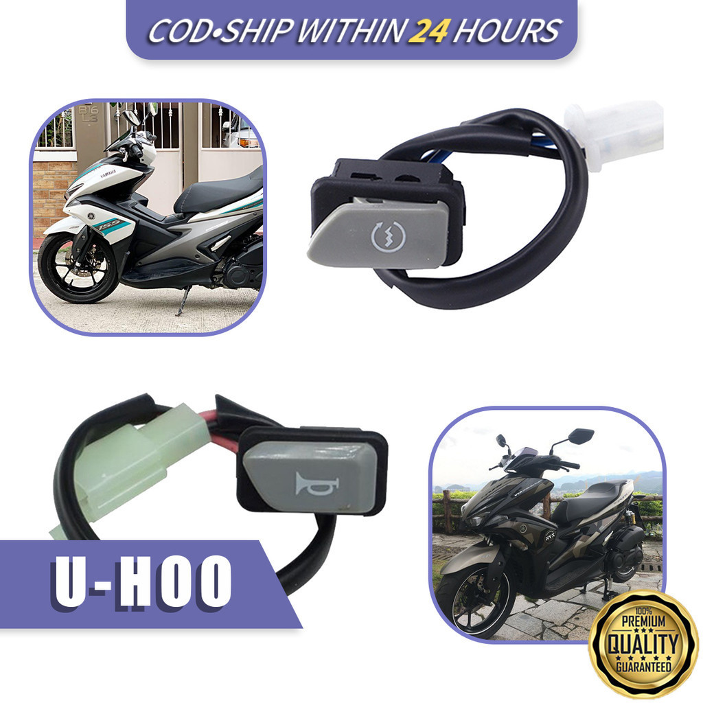 Yamaha AEROX-155 Horn Start Switch Headlight Power Combination Switch ...