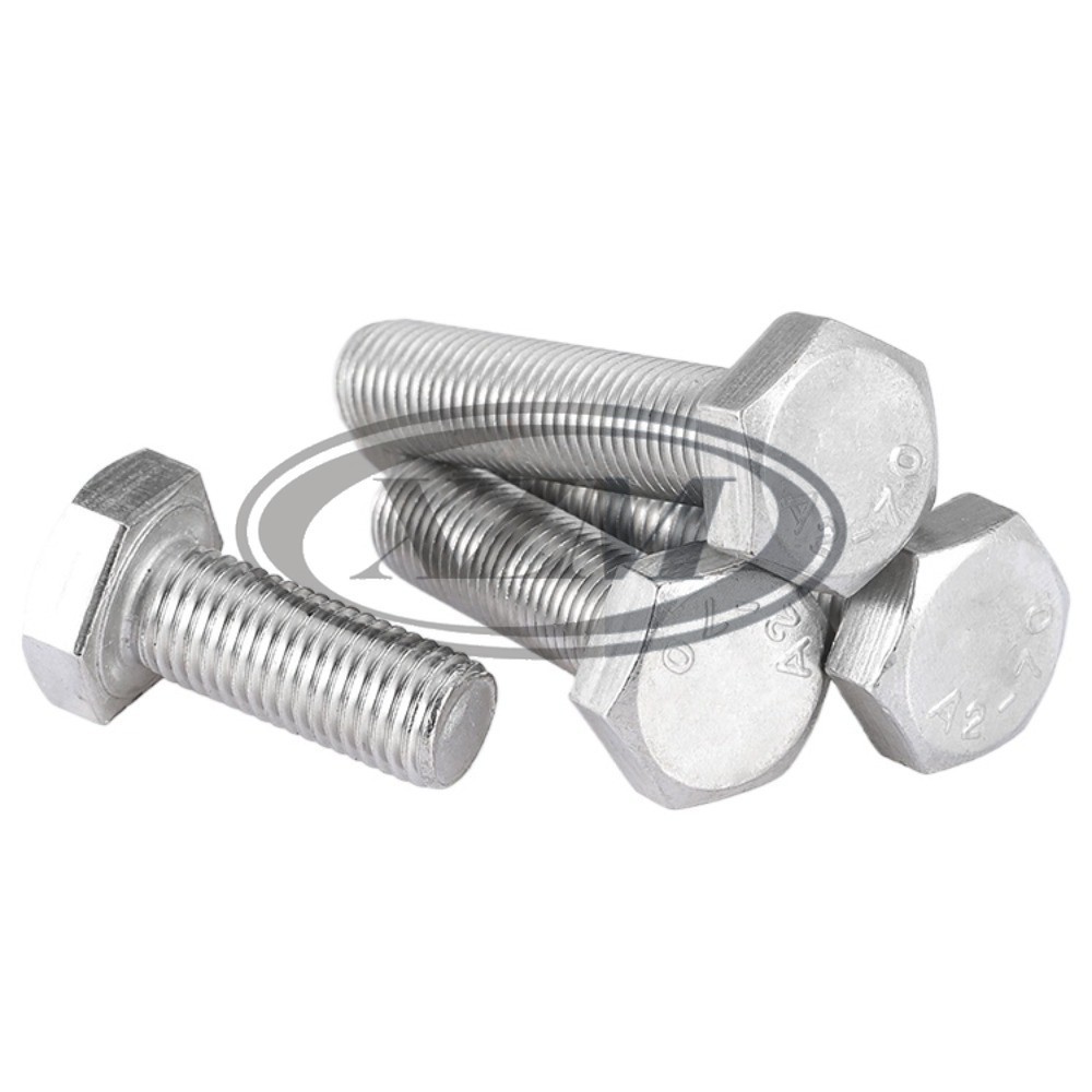 Sus304 Stainless Steel Fine Thread External Hexagon Screw M6M10M12M16 ...