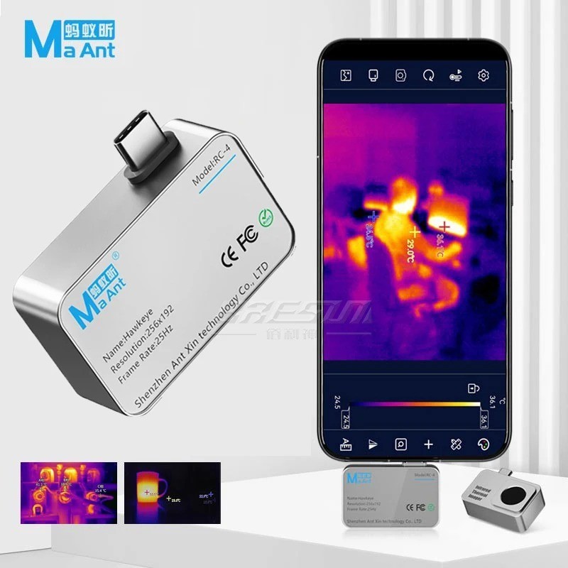 MaAnt RC-4 Infrared Thermal Imaging Analyzer 256*192 Resolution Quick ...