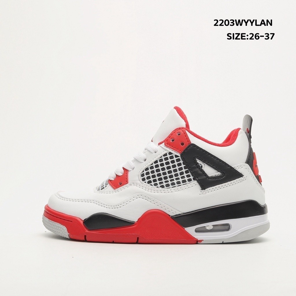 Air Jordan 4 aj4 low cut for kids shoes Boy's and girl's basketball ...