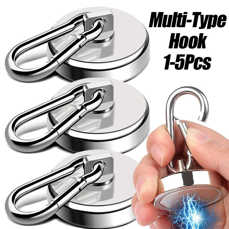 360° Rotating Powerful Magnetic Hook / Heavy Duty Storage Hooks with ...