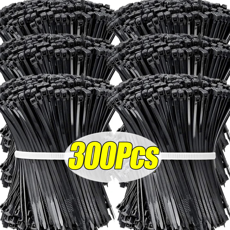 Multi-Purpose Self-Locking Cable Ties Straps / Nylon Cable Cord ...