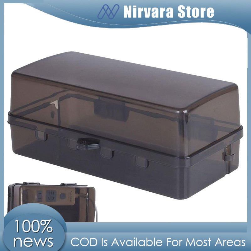 Plastic Plug Box Anti-theft Extension Lead Cover Durable Waterproof ...