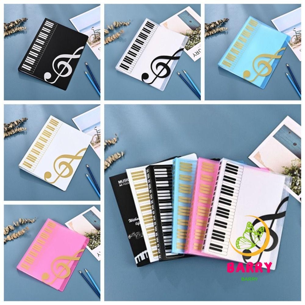 BARRY Music Score Folder Musician 5 Color Document Container A4 Paper ...