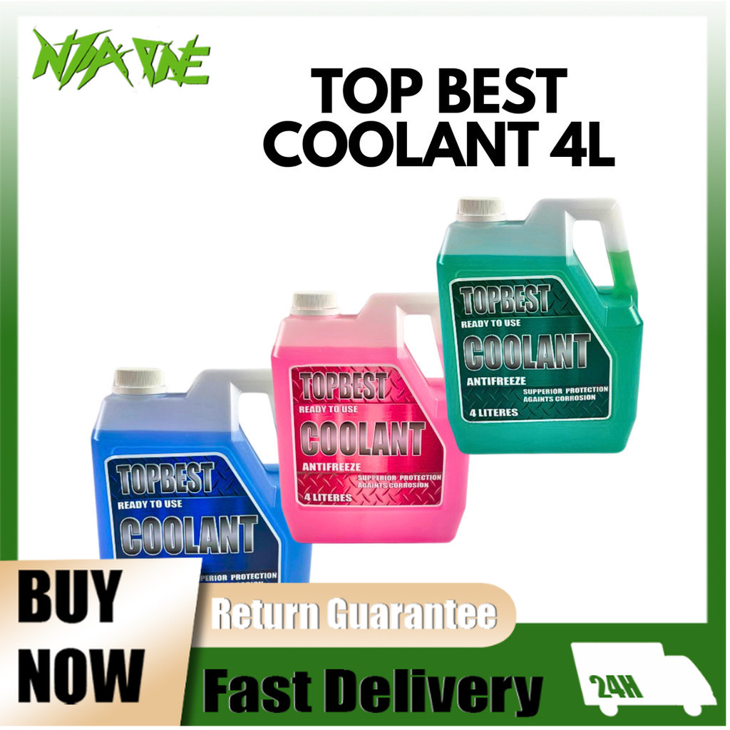 [NJIA ONE] COOLANT TOP BEST 4L | Shopee Philippines