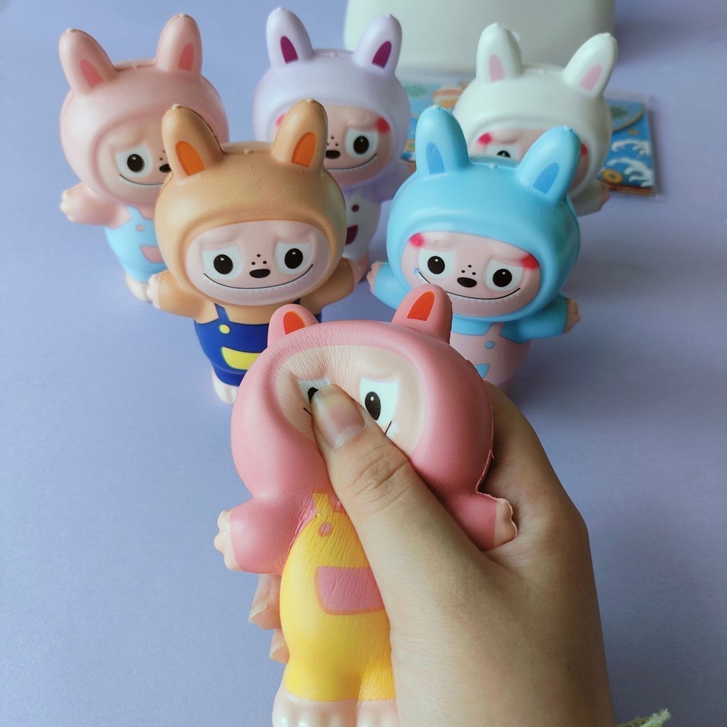 Large size Labubu Slime & Squishy Toys 2024 Labubu slow rebound ...