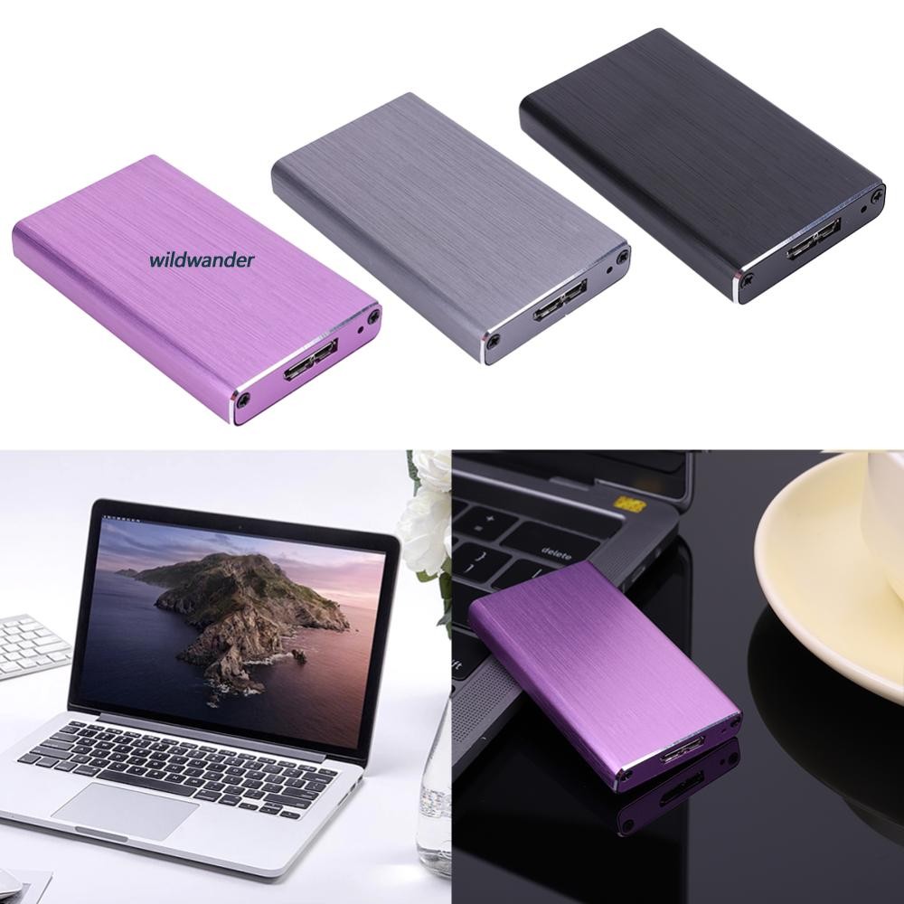 MSATA To USB 3.0 SSD Enclosure Support UASP External Solid State Drive ...