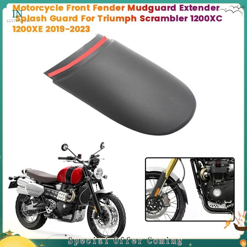【bairddoro】Motorcycle Front Mudguard Extender for Scrambler 1200XC ...