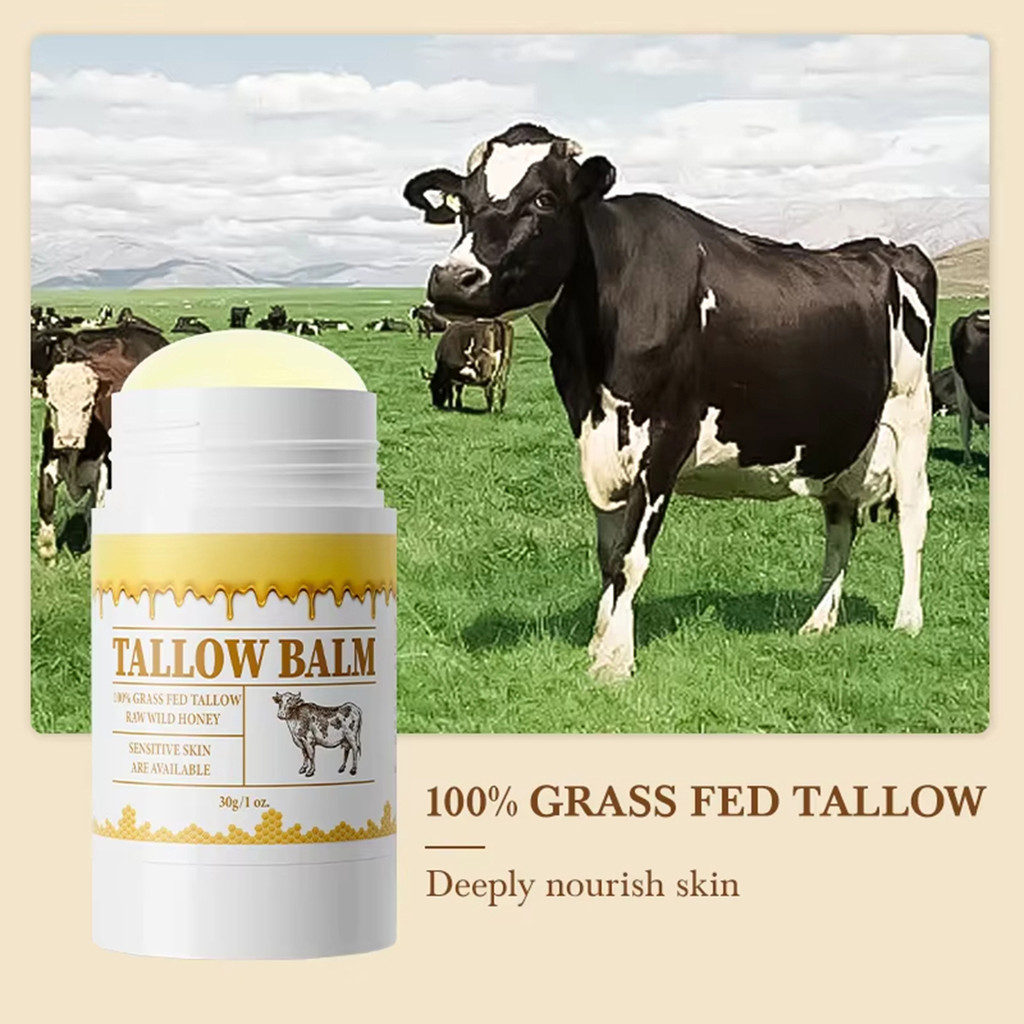 Grass Fed Beef Tallow Stick Balm Organic Beef Tallow Face Moisturizer ...