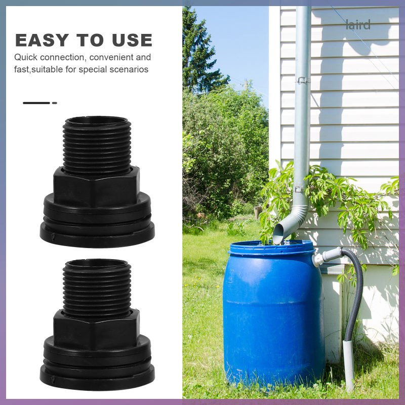 Water Tank Connection Joint Rain Connector Garden Hose Bulkhead Fitting ...
