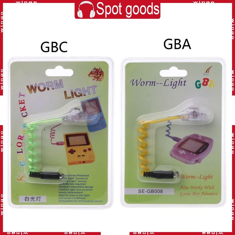 WIN Worm Light LED Illumination Lamp for Gameboy Color GBC Gameboy ...