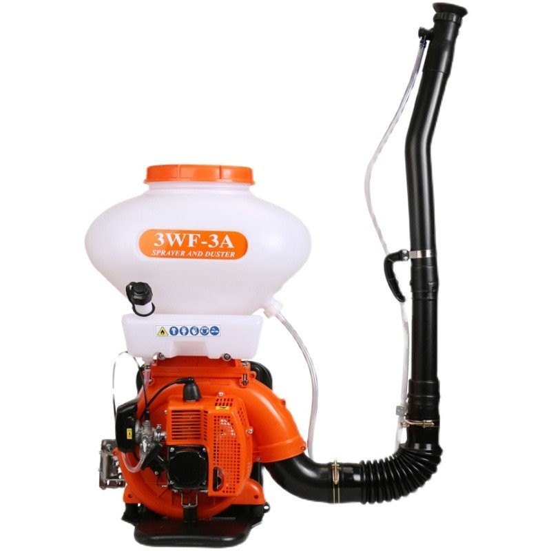 Gasoline Spray Powder Sprayer Backpack Fertilizer Applicator Two-Stroke ...