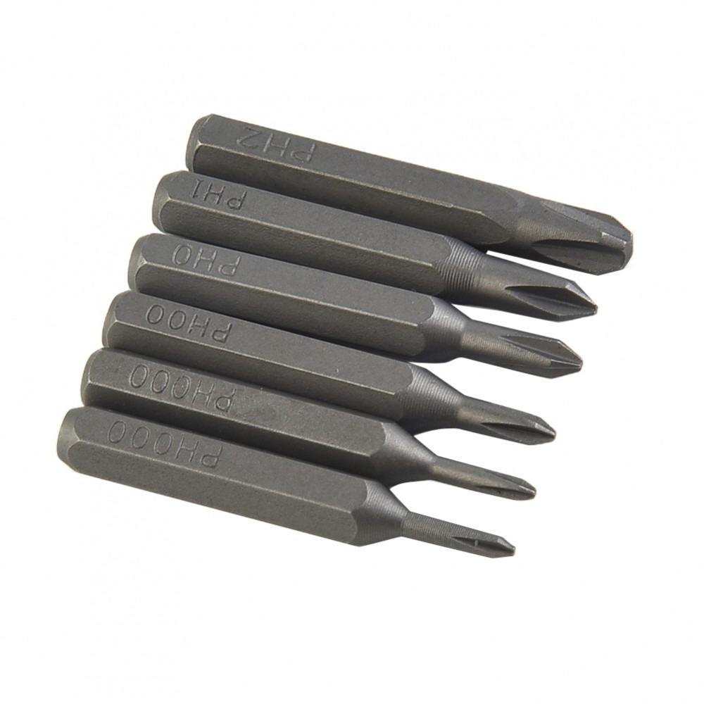 Easy to Use Magnetic Screwdriver Bits PH0000 PH000 PH00 PH0 PH1 PH2 4mm ...
