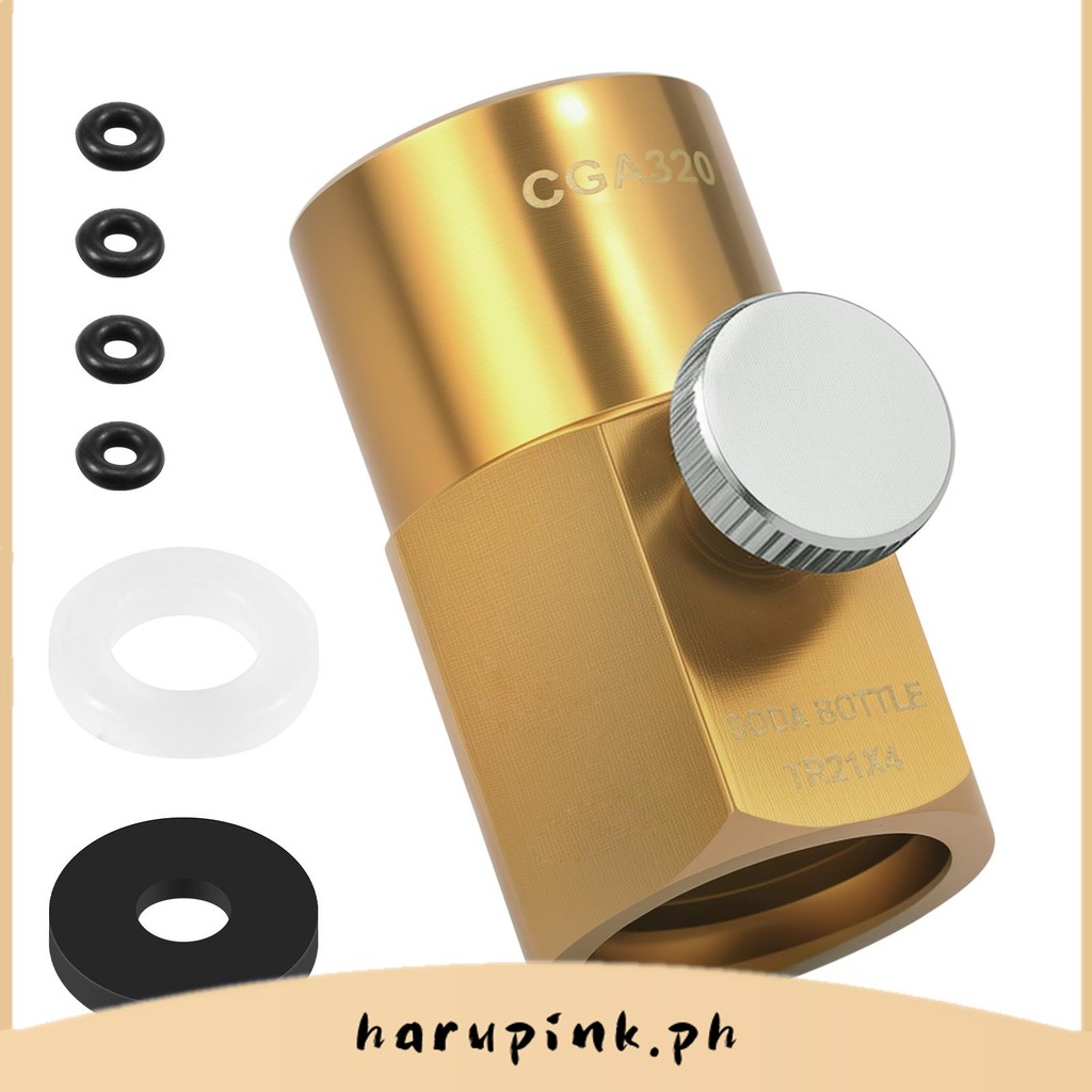 CO2 Refill Adapter Brass CO2 Adapter Refills Connector Rustproof CGA320 ...