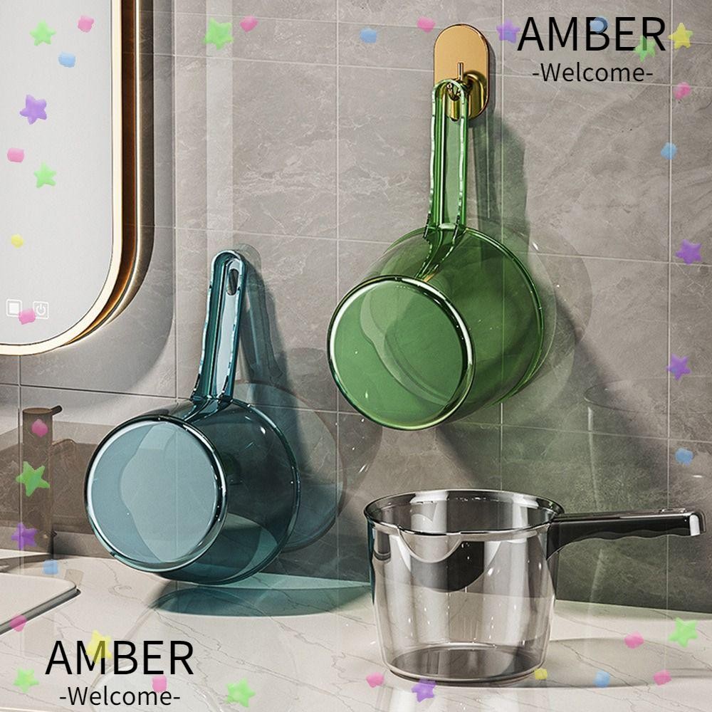 AMBER Water Dipper, Water Ladle Long Handle Transprent Water Scoop ...