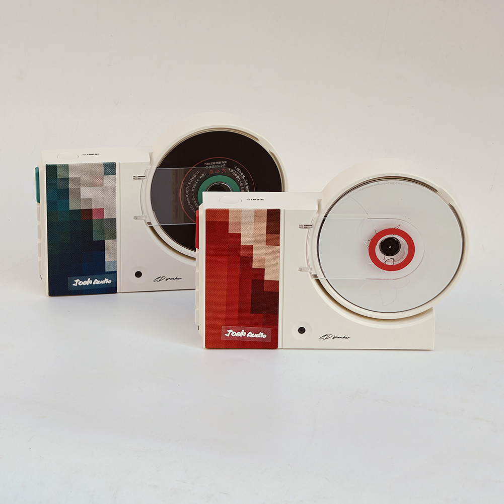 Wall Mounted Retro Turntable CD Player with Remote Control Portable CD ...