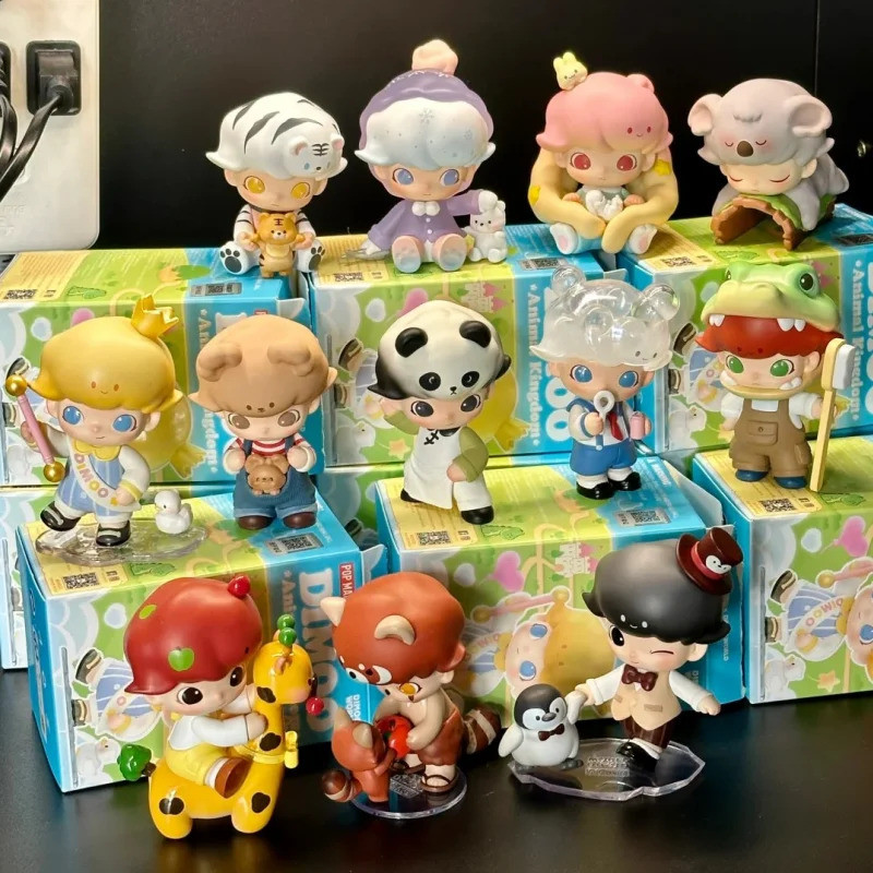 POP MART Dimoo Animal Kingdom Series Blind Box Cute Figure Trendy ...