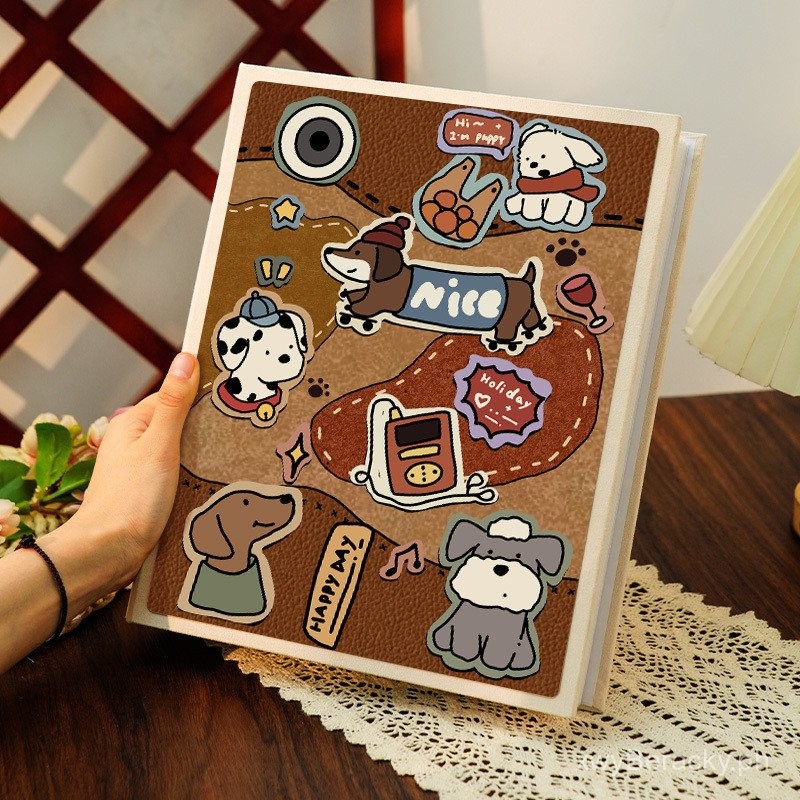 Photo Album Cute Candy Color Photocard Idol Photo Card Storage Book 4R ...