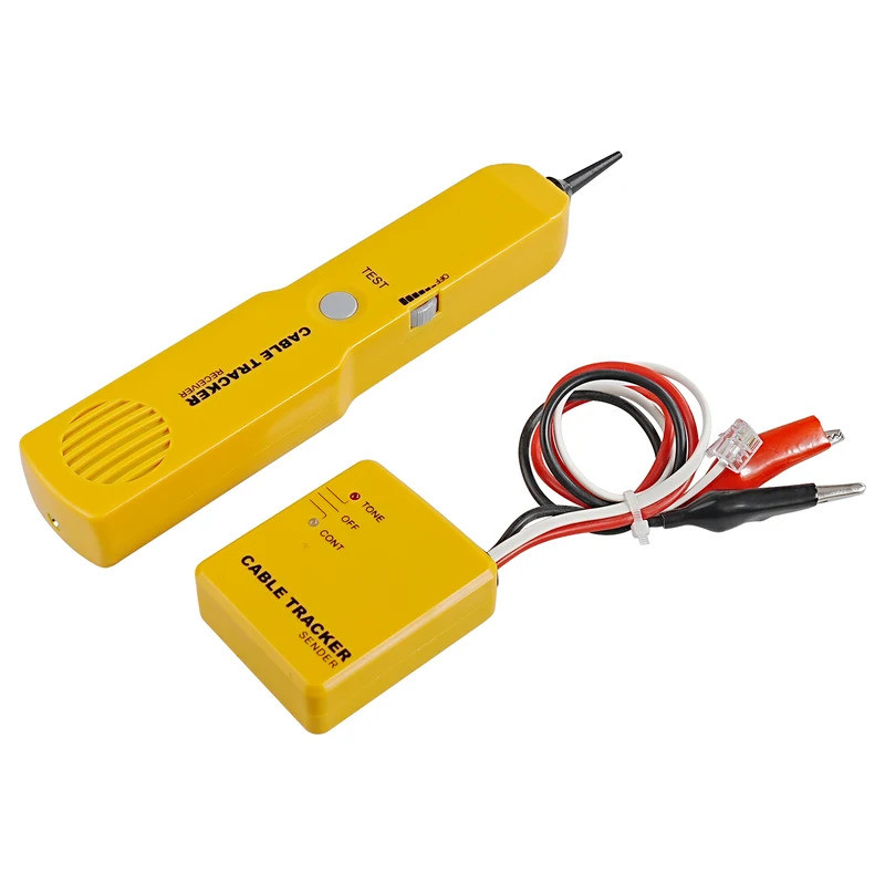 Tracker Diagnose Tone Detector Phone Wire Cable Tester Toner Tracer ...