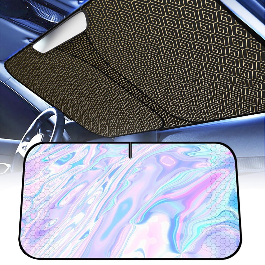 Car Sun Visor Sunscreen Heat Insulation Window Shading Board Baffle ...