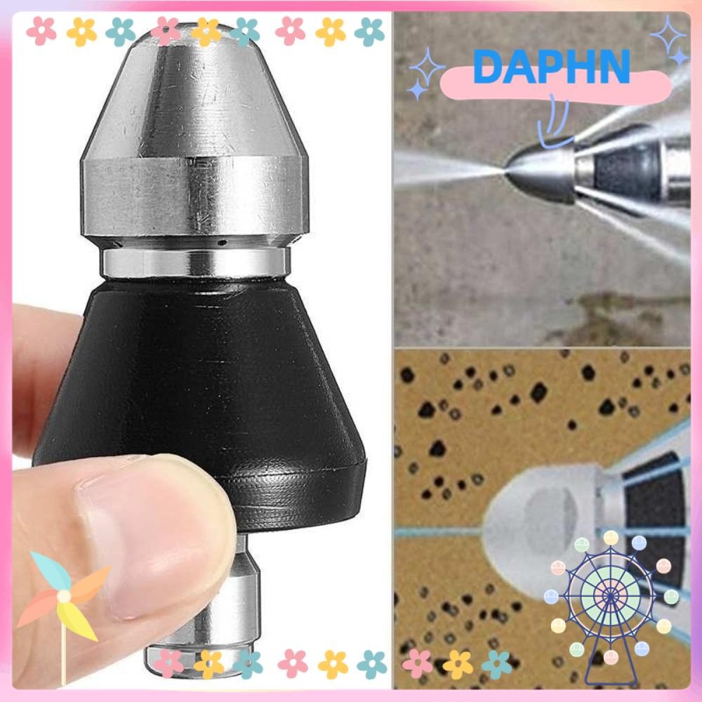 DAPHS Quick High Pressure Nozzle, 6 Jet Drain Pipe Dredging Sewer ...