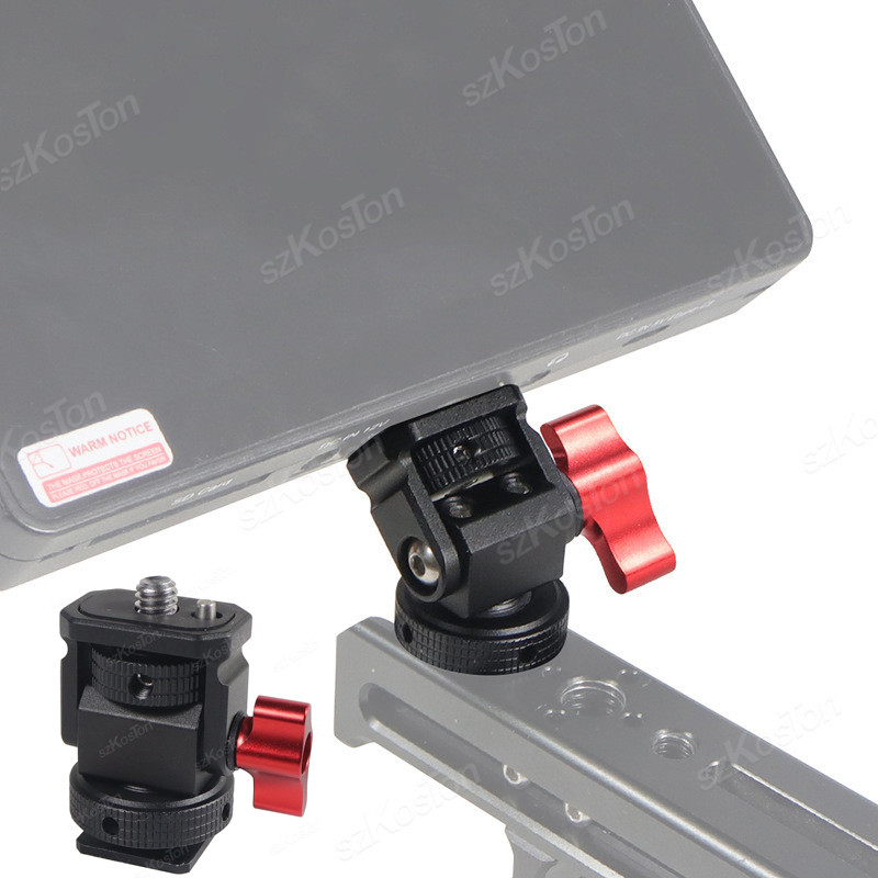 HOT Camera Hot Shoe Mount Monitor EVF Stand Holder Adapter Cold Shoe ...