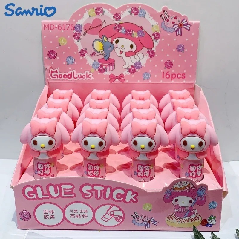Sanrio Solid Glue Stick Kuromi Hello Kitty Fast Dry Glue Pen Diy Super ...