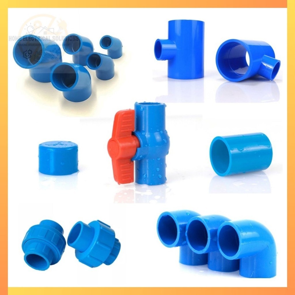 Pvc Blue Fittings-Elbow, Tee, Coupling, Cap, Male Adaptor Female ...