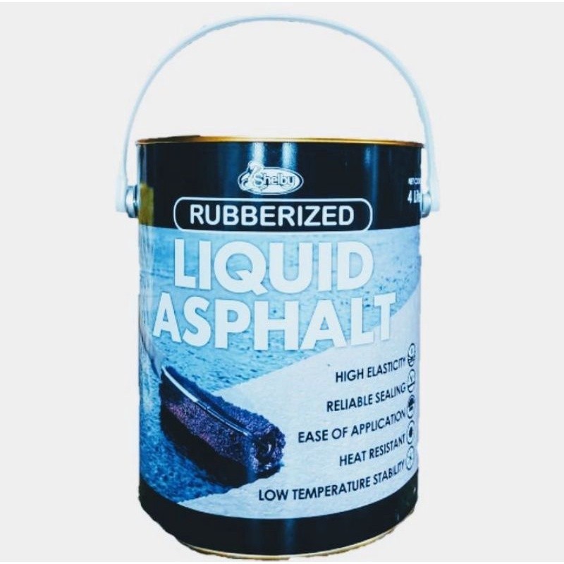 SHELBY RUBBERIZED LIQUID ASPHALT WATERPROOFING & FIREWALL BLACK PAINT 1 ...