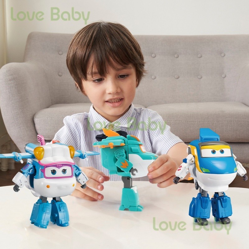 Super Wings 5 Inches Transforming Jett Tino From Robot To Airplane ...