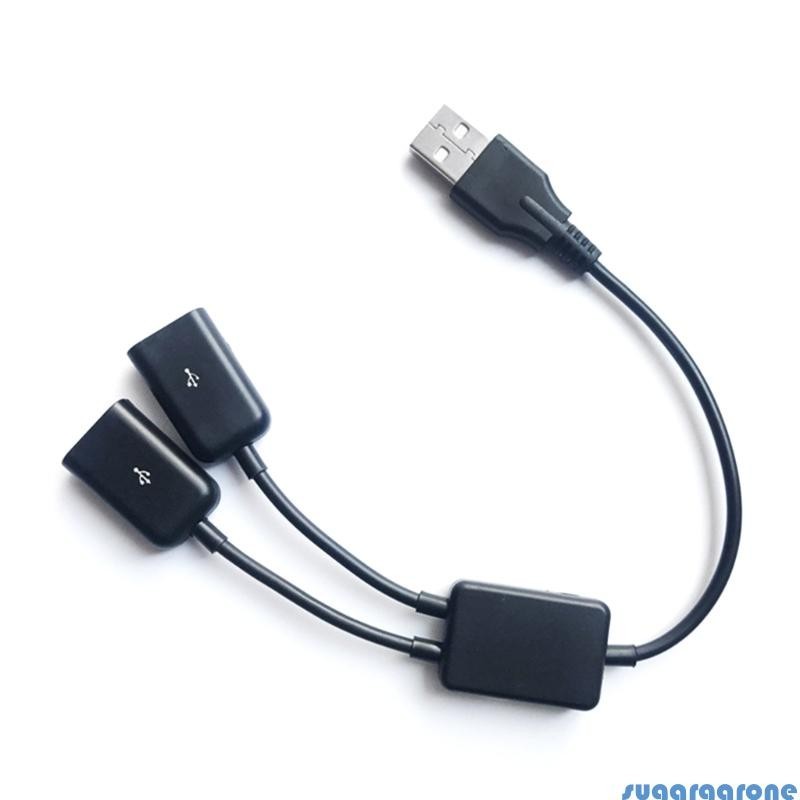 Sugar USB Splitter Y Cable 1 Male to 2 Female USB Expander Hub Multi ...