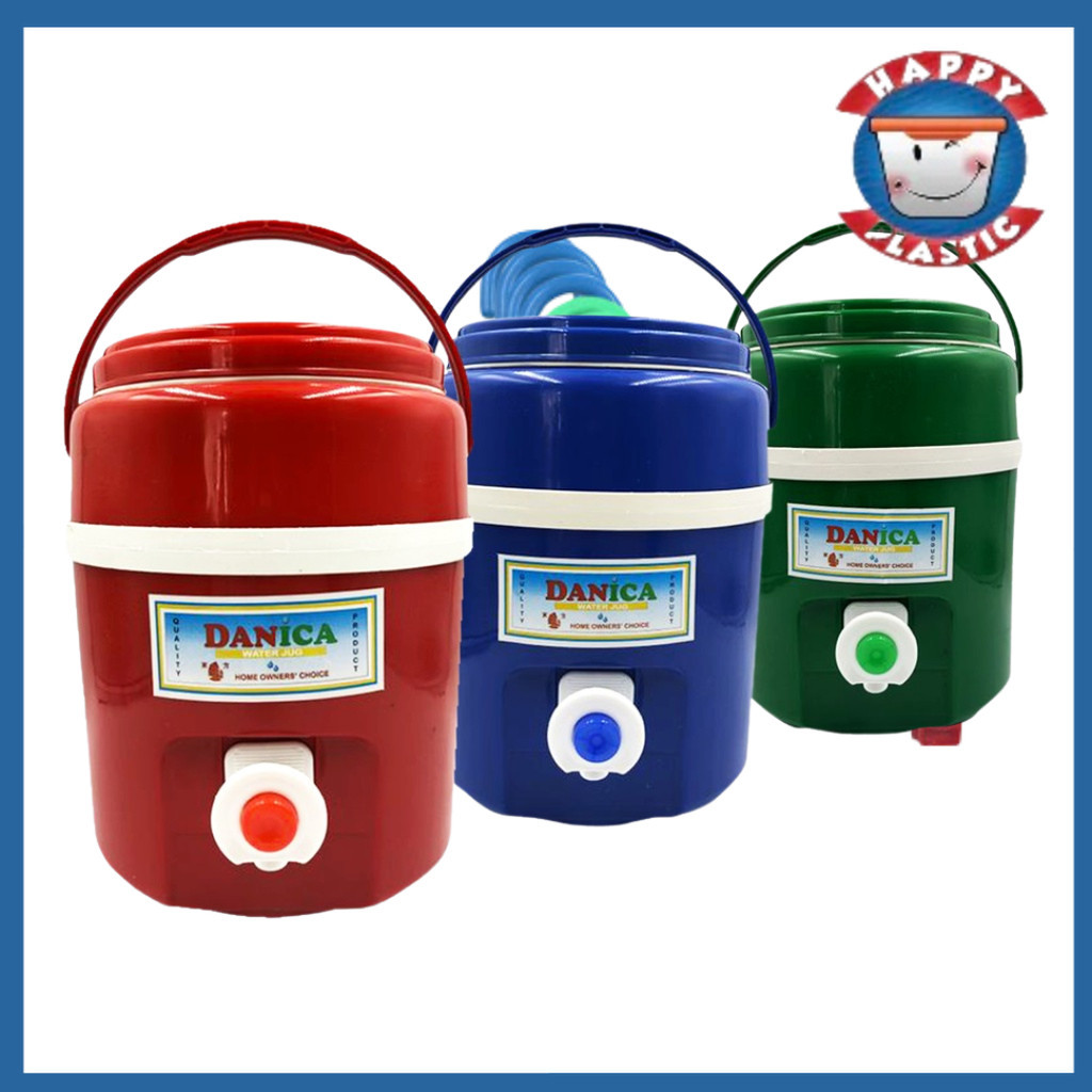 Happy Plastic Danica Round Water Jug 3 Liters with Faucet | Shopee ...
