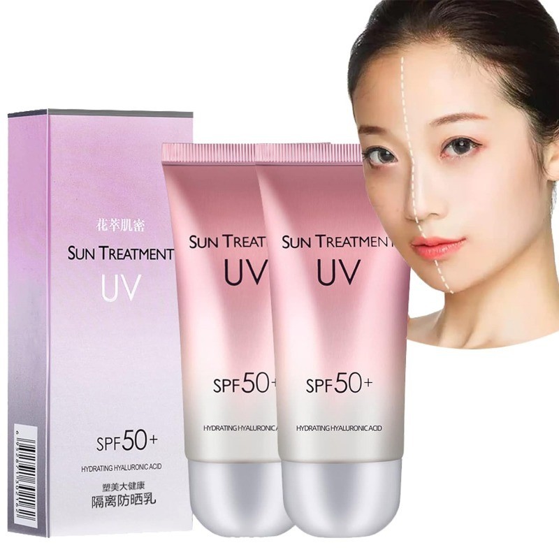 Sunscreen Cream Uv Isolation Spf50+, 60g Sunscreen Cream, Spf50+ Sunscreen Uv Isolation Cream ...