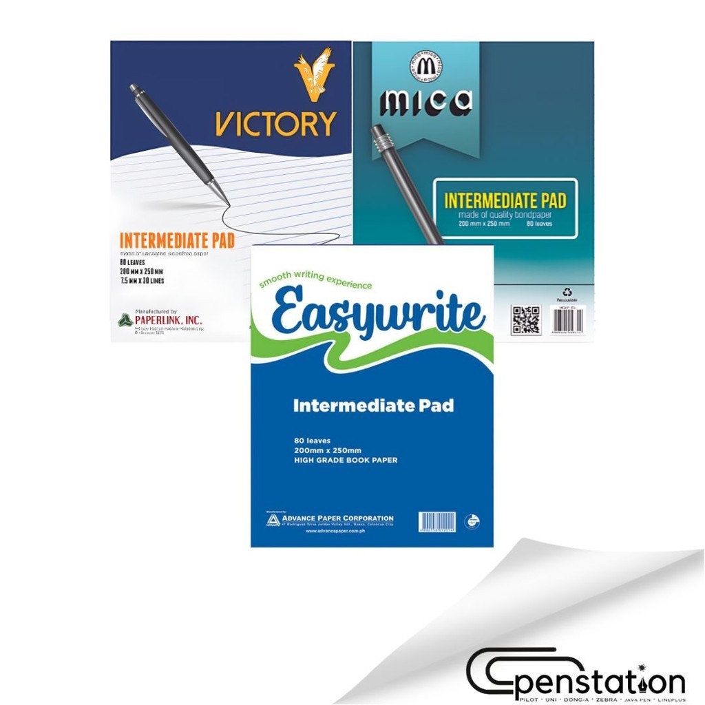 Intermediate Pad / 80Leaves | Shopee Philippines