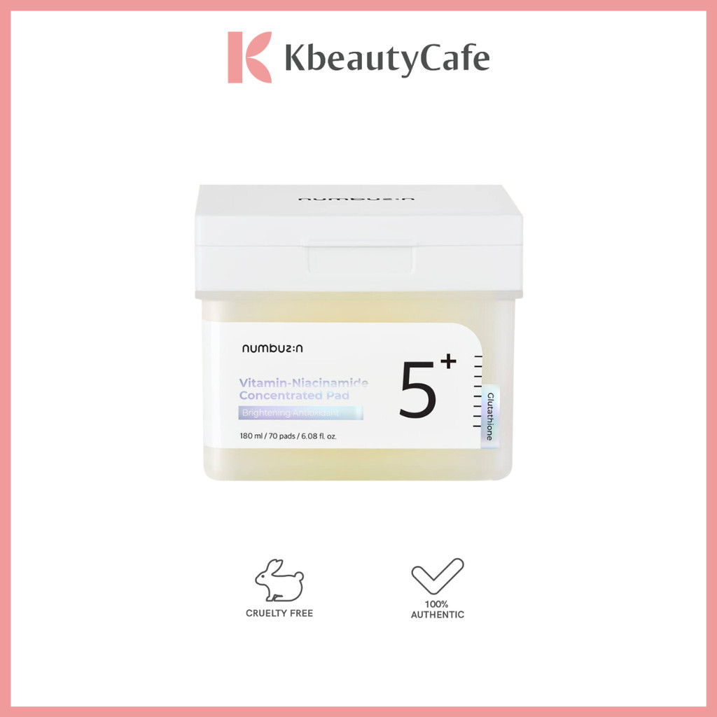 Numbuzin No.5 Vitamin-Niacinamide Concentrated Pad | Shopee Philippines