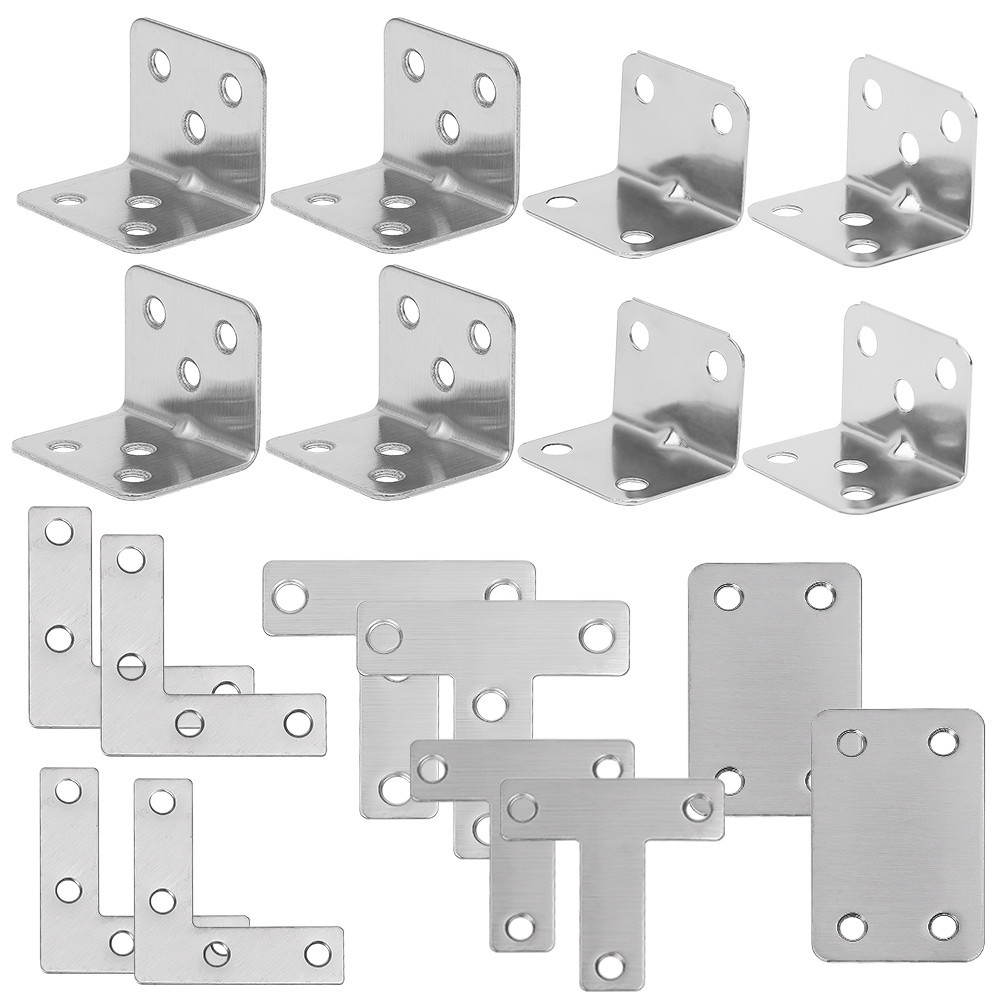 Stainless Steel Triangle Bracket Fixed 90° Angle Partition Thickened ...