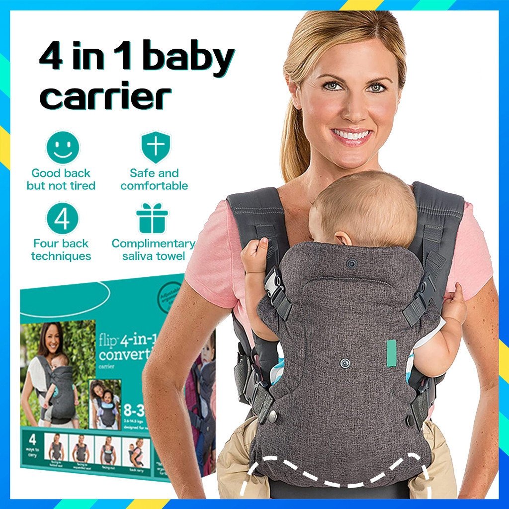 Infantino baby carrier 4 in 1 Multifunction baby carrier face-in& face ...