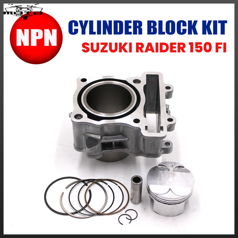 Moto Denki NPN Cylinder Block Kit For Suzuki Raider 150 FI | Shopee ...