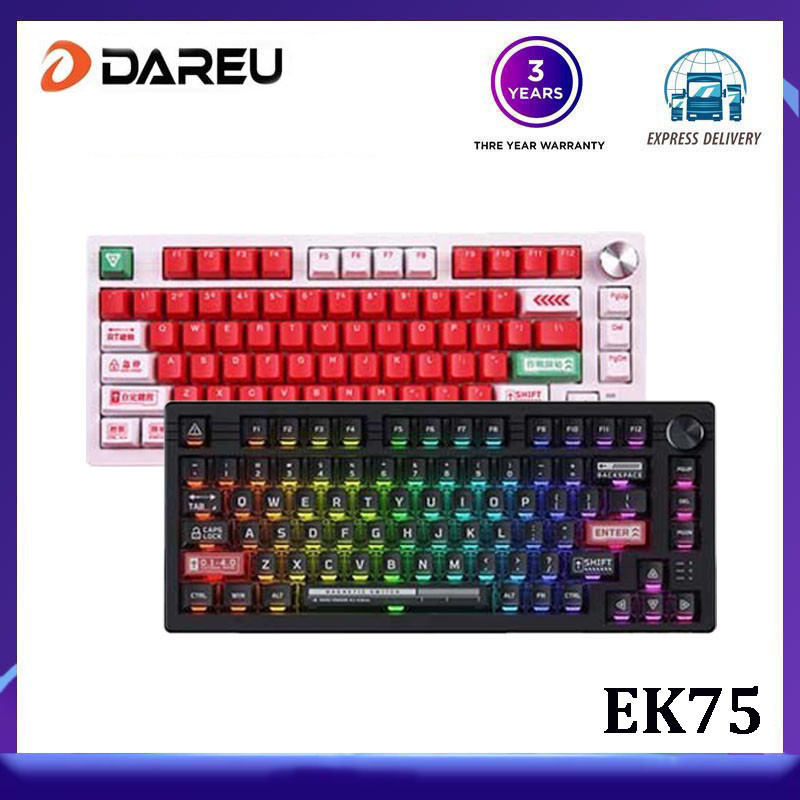 Dareu EK75 Magnetic Axis Wired Keyboard Mechanical Keyboard 75 Paired ...