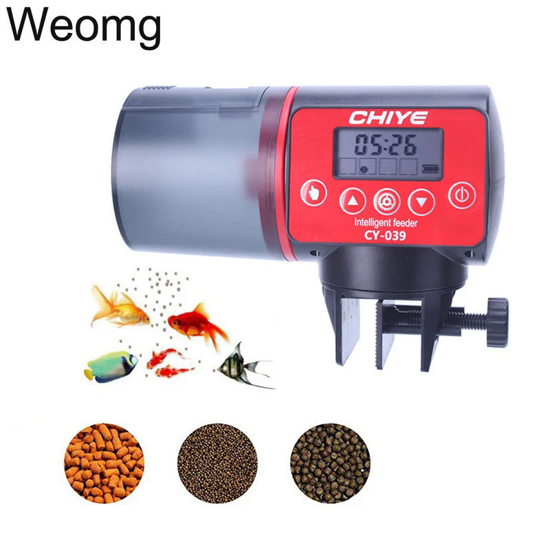 Automatic fish tank feeder intelligent timing automatic feeder aquarium ...