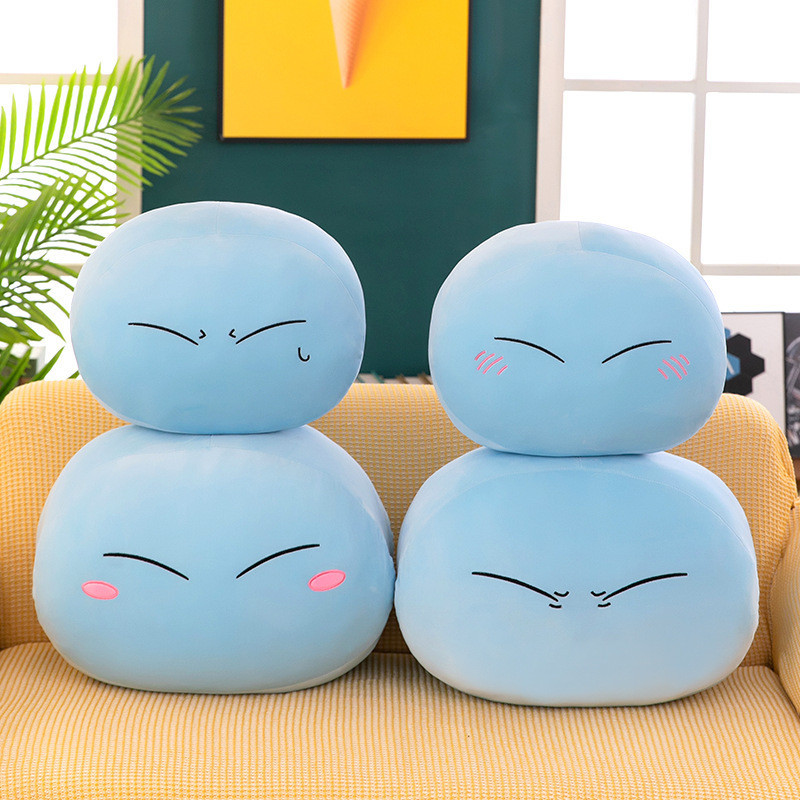Cute Slime Plush Pillow Adorable Rimuru Tempest Stuffed Toy Perfect ...