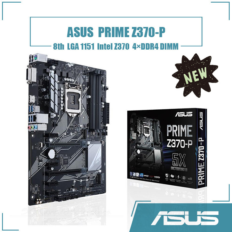 [NEW]ASUS PRIME Z370-P Motherboard LGA 1151 4xDDR4 DIMM Using Intel ...