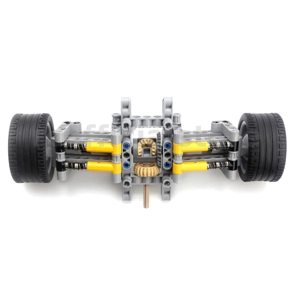 MOC-9365 Building Blocks + Wheels Compatible with Lego Small Particle ...