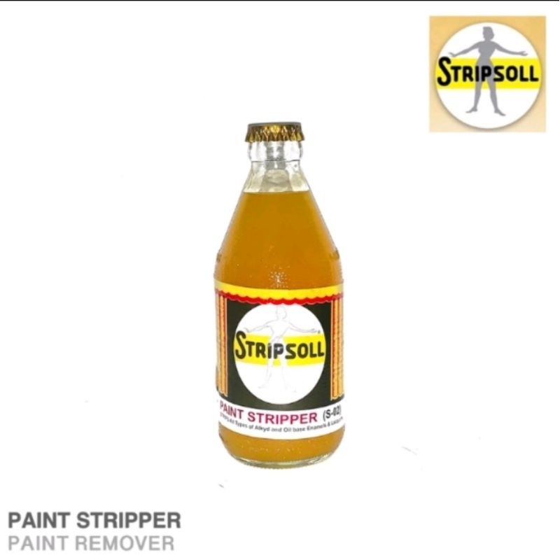 STRIPSOL PAINT STRIPPER / REMOVER STRIPPING COMPOUND 350CC 1 BOTTLE ...