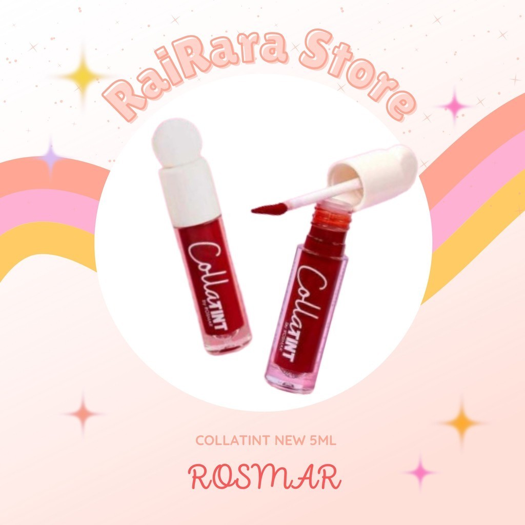Rosmar COLLATINT NEW with LIP DIP | 5ml Lip Tint with Collagen | Shopee ...