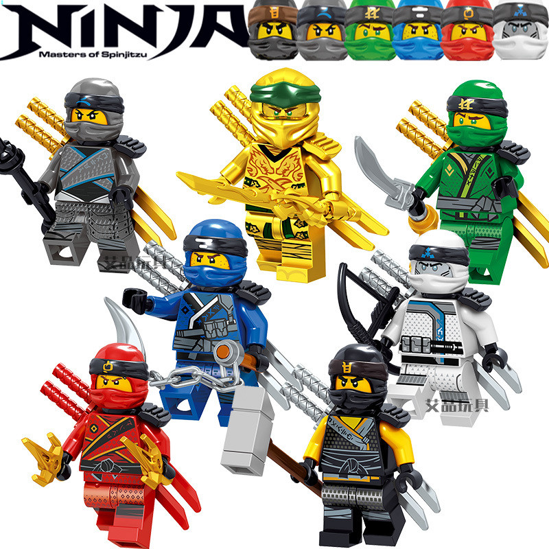 Phantom Ninja Compatible Lego Minifigure First Generation Dragon Shield ...