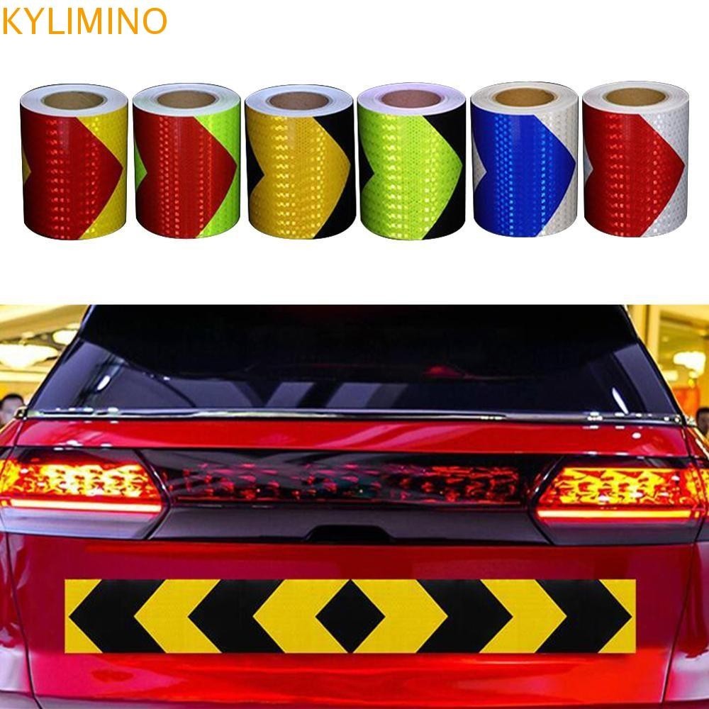 KYLIMINO Car Safety Mark Stickers Personality 5CM*3M Reflective Film ...