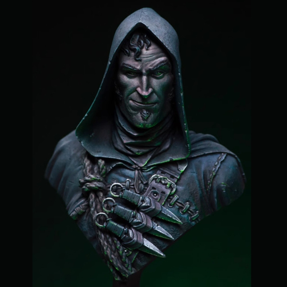 1/12 Ghost Assassin, Resin Model figure Bust, GK, Fantasy theme ...
