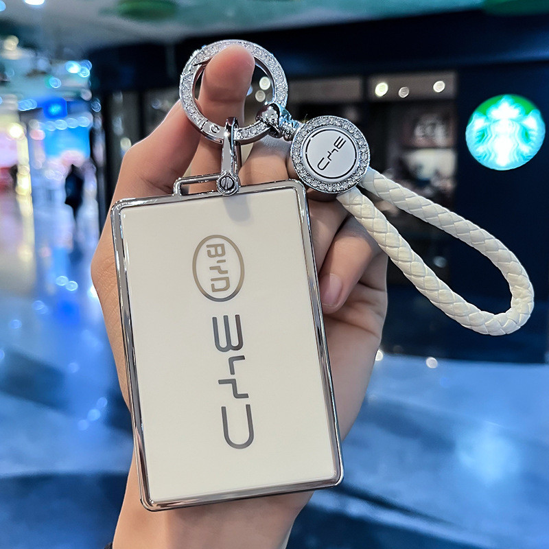 BYD Seal New Energy NFC Card Holder Car Buckle Shell Card Key Case Han ...