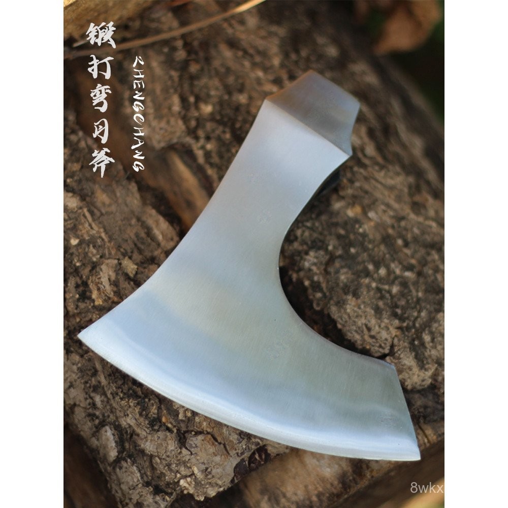 Large Firewood Axe Handmade High Manganese Steel Forged Carpenter Axe ...